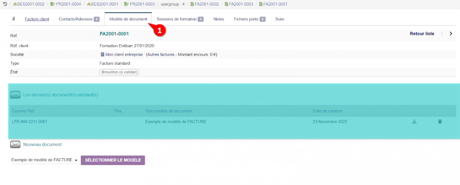 Module Dolibarr DocEdit- Reference Letters - Modules Dolibarr : Solutions ATM